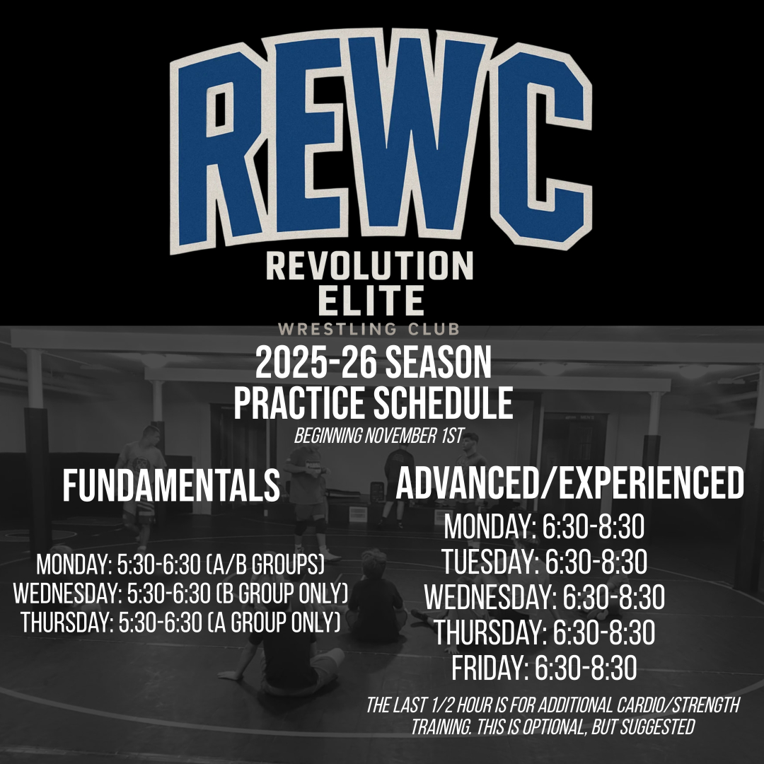 Schedule – Revolution Elite Wrestling Club